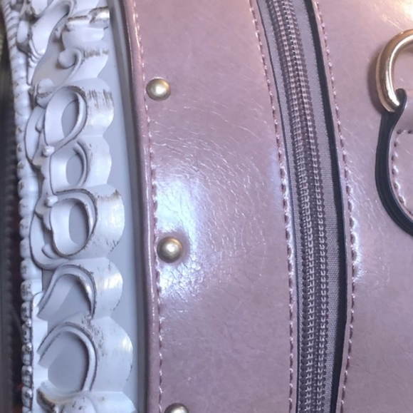 Bags | Large Clock Tick Tok Bag Purse | Poshmark